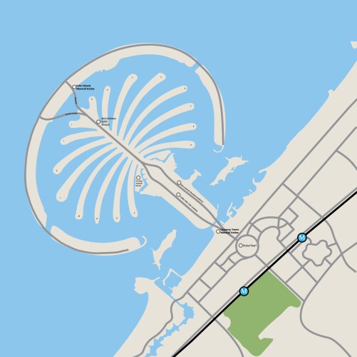 Palmistry map on open palm with old magic symbols Vector Image