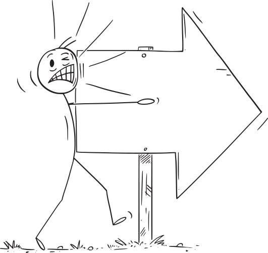 Confused Stickman Vector Images (over 440)