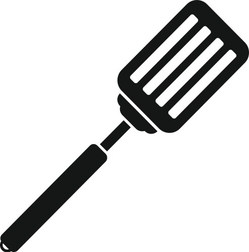 Culinary spatula tool icon simple cooking Vector Image