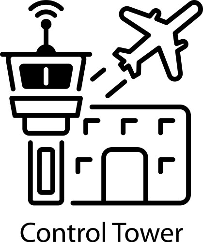 Control Tower Vector Images (over 6,500)