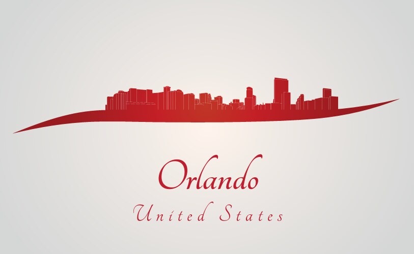 Orlando Florida Skyline Vector Images (over 150)