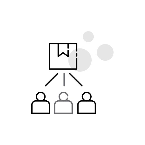 Predictive demand forecasting icon design Vector Image Predictive demand forecasting icon design Vector Image