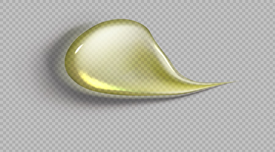 Cosmetic gel realistic transparent colored Vector Image