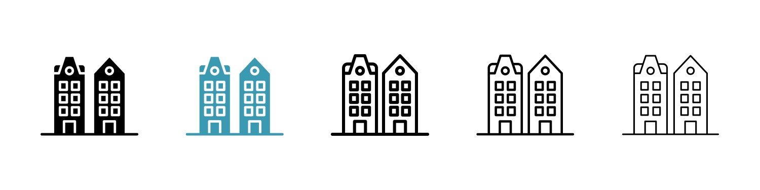 Amsterdam icon Royalty Free Vector Image - VectorStock