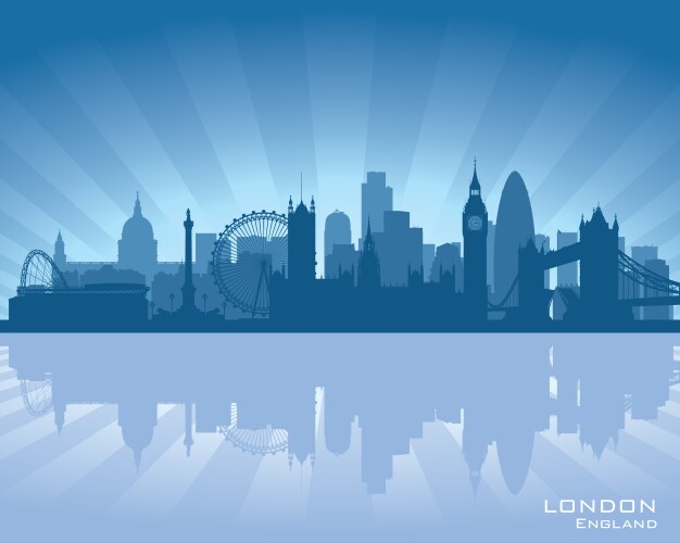 London Skyline Silhouette Vector Images (over 1,800)