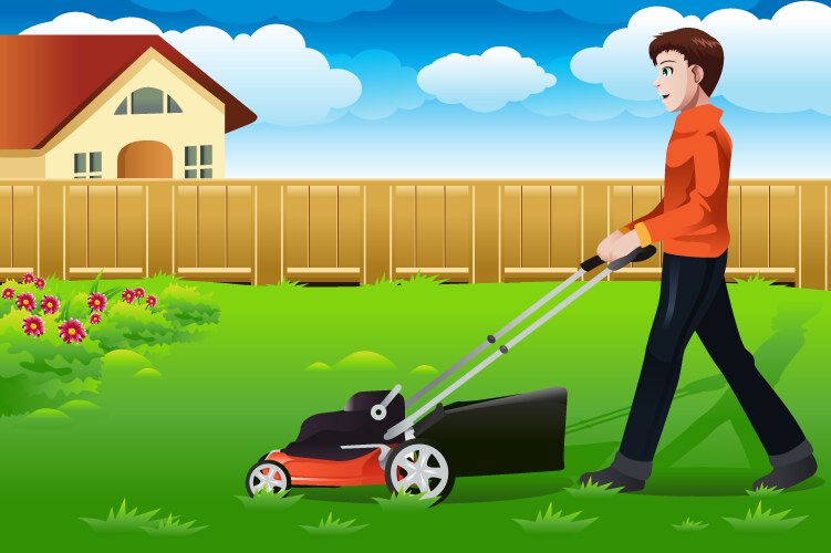 Lawn Mowing Vector Images (over 4,800)