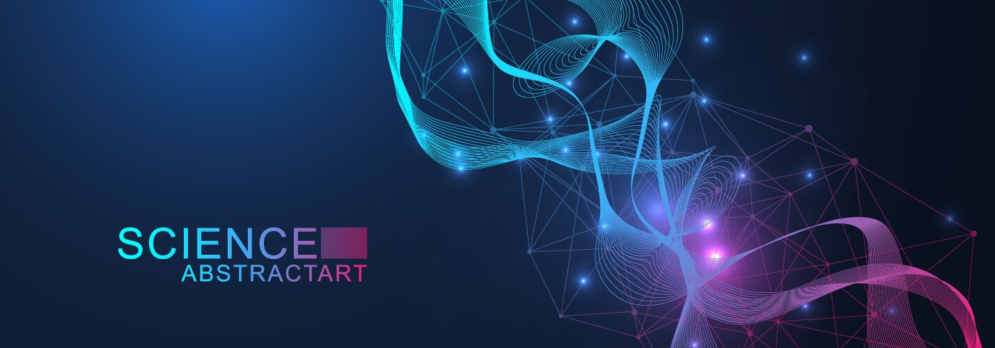 Ai technology abstract background generative Vector Image