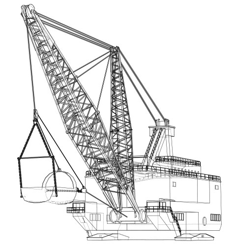Dragline Vector Images (over 300)