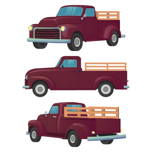 Pick Up Truck Vector Images (over 4,000)