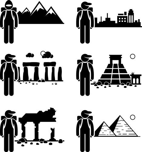 Ancient greek mythology monsters and creatures Vector Image