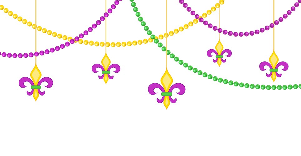 Mardi gras border Vector Images & Graphics for Commercial Use | VectorStock