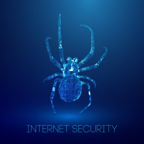 Virus abstract 3d viral microbe isolated Vector Image