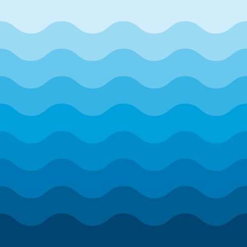 Tropical beach and wave blue sea background Vector Image