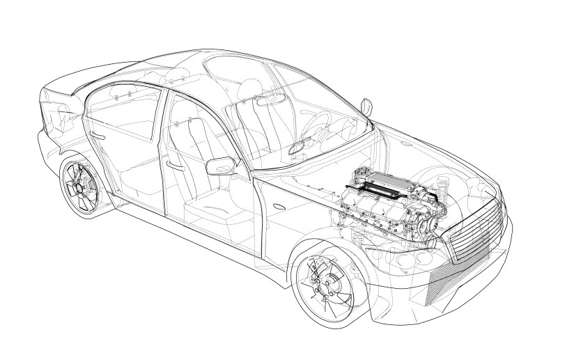 Car Technical Drawing Vector Images (over 3,400)