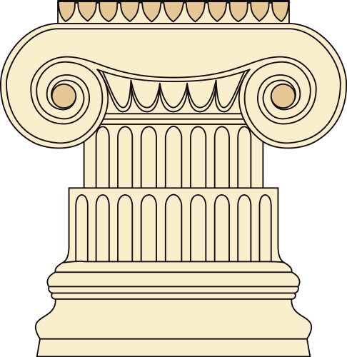 Column texture Royalty Free Vector Image - VectorStock