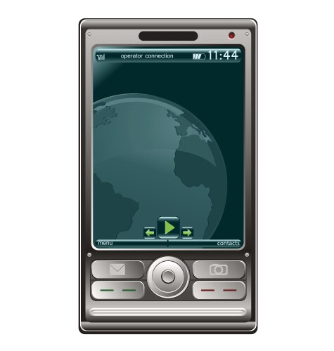 Classic mobile phone Royalty Free Vector Image