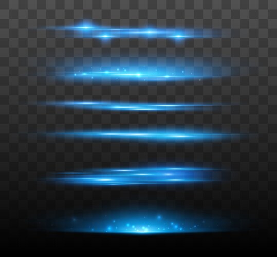 Shining lines light effect Royalty Free Vector Image