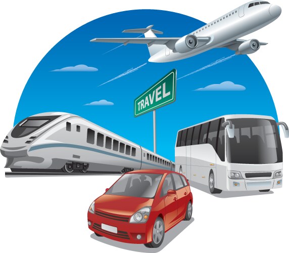 Travel service Royalty Free Vector Image - VectorStock