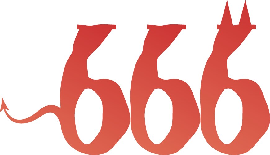 666 Symbol Devil Vector Images (over 110)