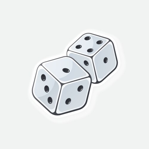 Dice Outline Vector Images (over 7,500)