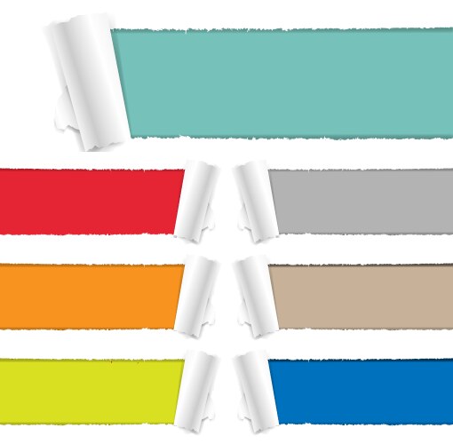 Ripped paper Royalty Free Vector Image - VectorStock