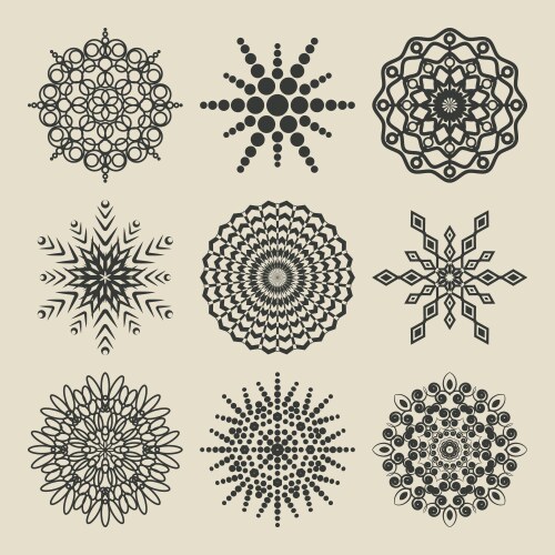 Circular Geometric Patterns Vector Images (over 80,000)