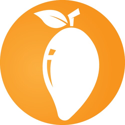 Mango logo Royalty Free Vector Image - VectorStock