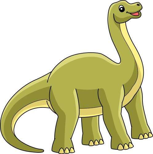 Dinosaur styracosaurus cartoon colored clipart Vector Image