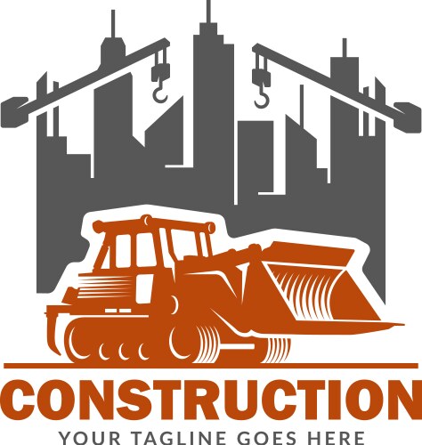 Construction logo design template suitable Vector Image