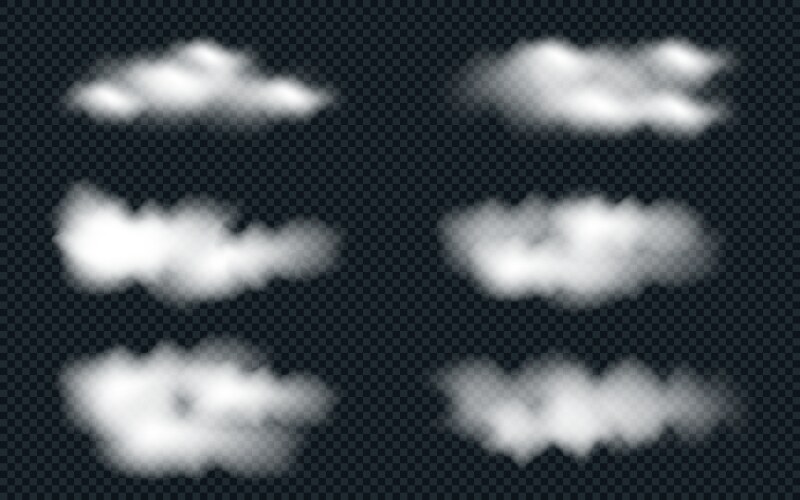 Realistic Cloud Vector Images (over 16,000)