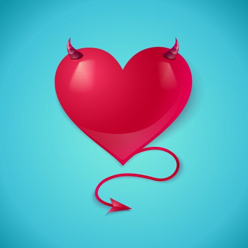 Devil Heart Vector Images (over 5,900)