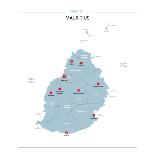 Mauritius Map Vector Images (over 920)