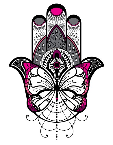 Hamsa Royalty Free Vector Image - VectorStock