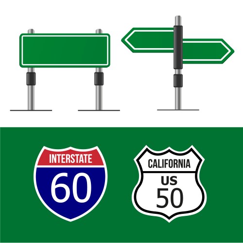 Blank Interstate Highway Sign Png