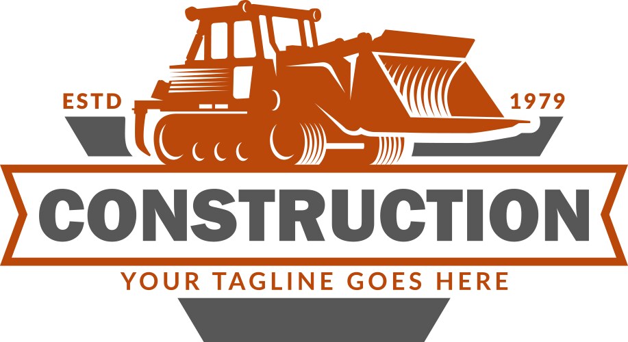 Construction logo design template suitable Vector Image