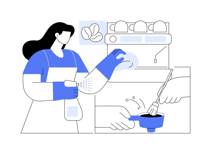 Cartoon Cleaning Kitchen Vector Images (over 10,000)