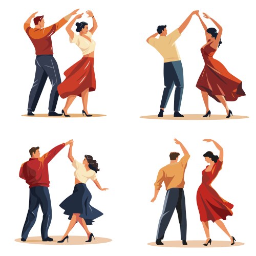 Salsa Dance Vector Images (over 3,100)