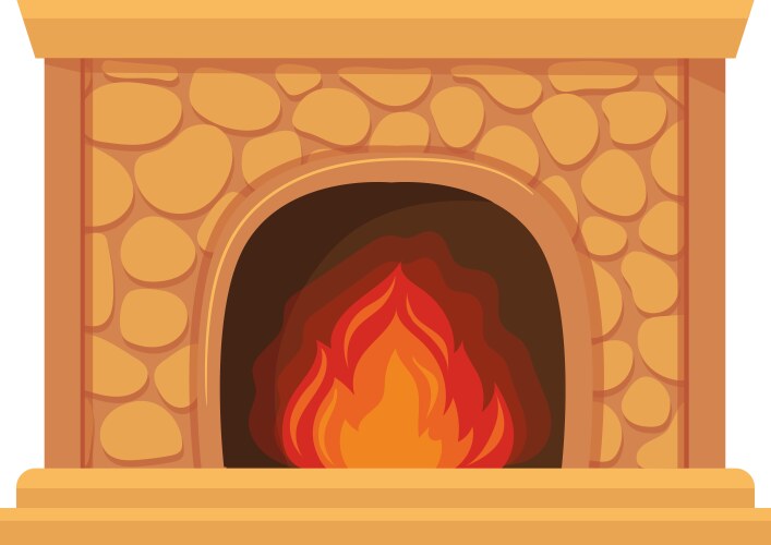 Cartoon Fireplace Vector Images (over 8,200)