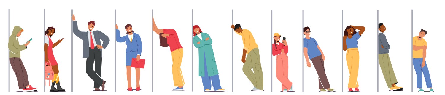 Girl Leaning Vector Images (over 1,000)