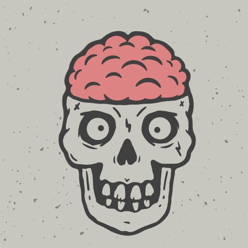 Skull Front Facing Vector Images (over 3,000)