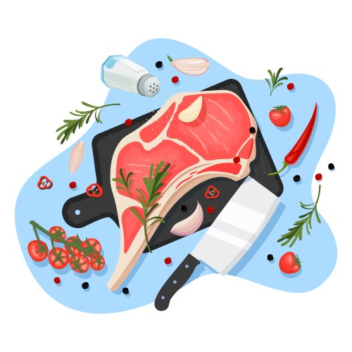 Beef Cartoon Steak Vector Images (over 6,900)