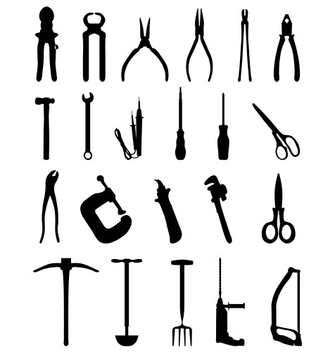 Tools Royalty Free Vector Image - VectorStock