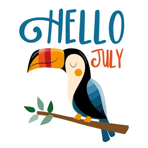 Toucan cartoon Royalty Free Vector Image - VectorStock