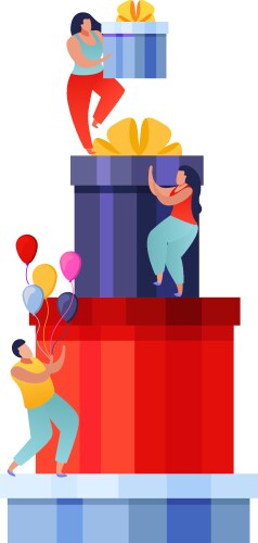 Brick tower with clock Royalty Free Vector Image