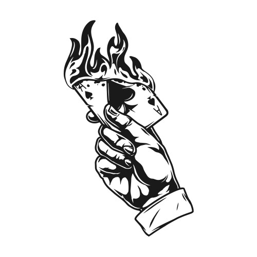 Ace of spades Royalty Free Vector Image - VectorStock