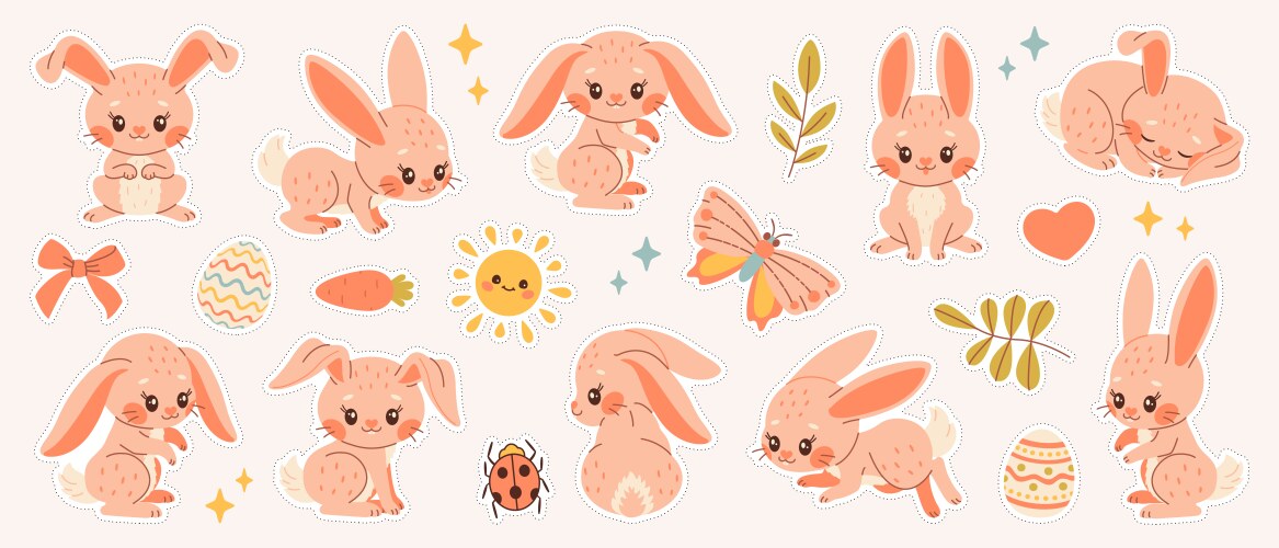 Bunny Clipart Vector Images (over 7,900)