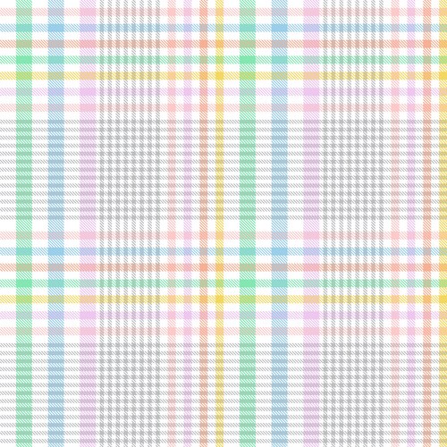 Rainbow pastel plaid textured seamless pattern – Royalty-Free Vector ...