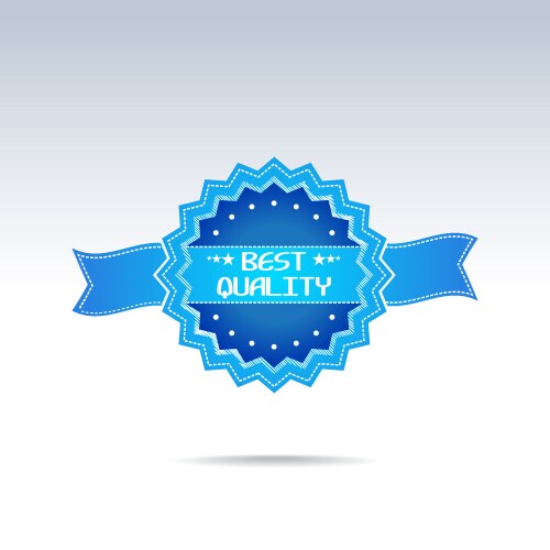 Premium quality label Royalty Free Vector Image