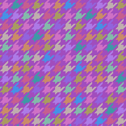 Retro red and black houndstooth pattern Royalty Free Vector