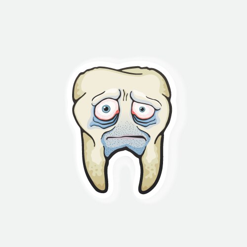 Sticker thumb up symbol like Royalty Free Vector Image